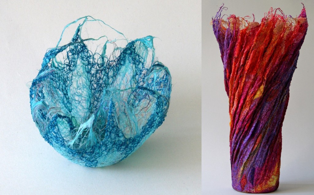 How to Make Cloth Vases and Bowls